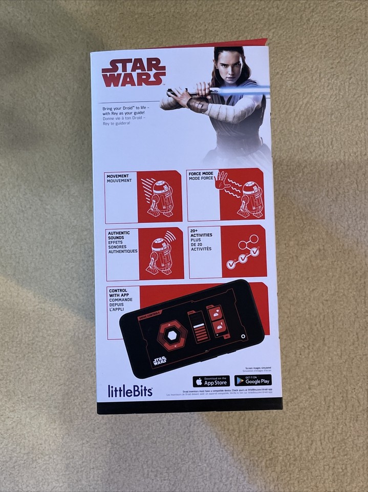 Brand New Star Wars Droid Inventor Kit by littleBits 30+ Pieces ...