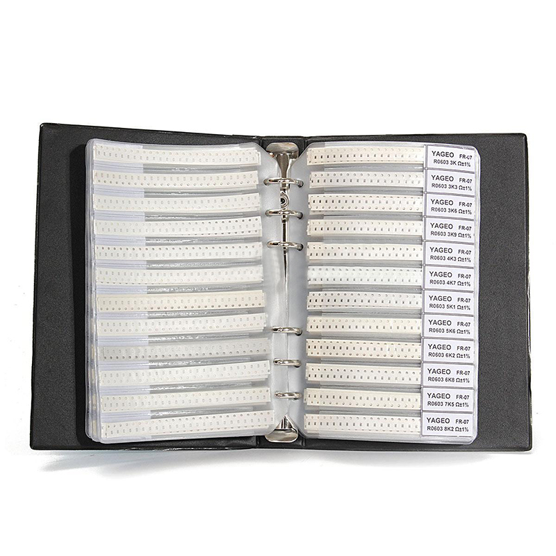 0603 Sample Book 8500 pcs 170 Values R0603 1% SMD Resistors Assortment ...