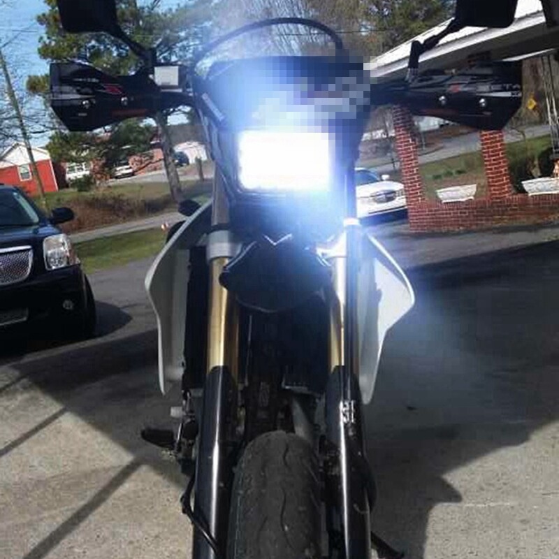 4X6" Motorcycle LED Headlight Lamp Hi/Low for XR250 XR250L XR650L ...