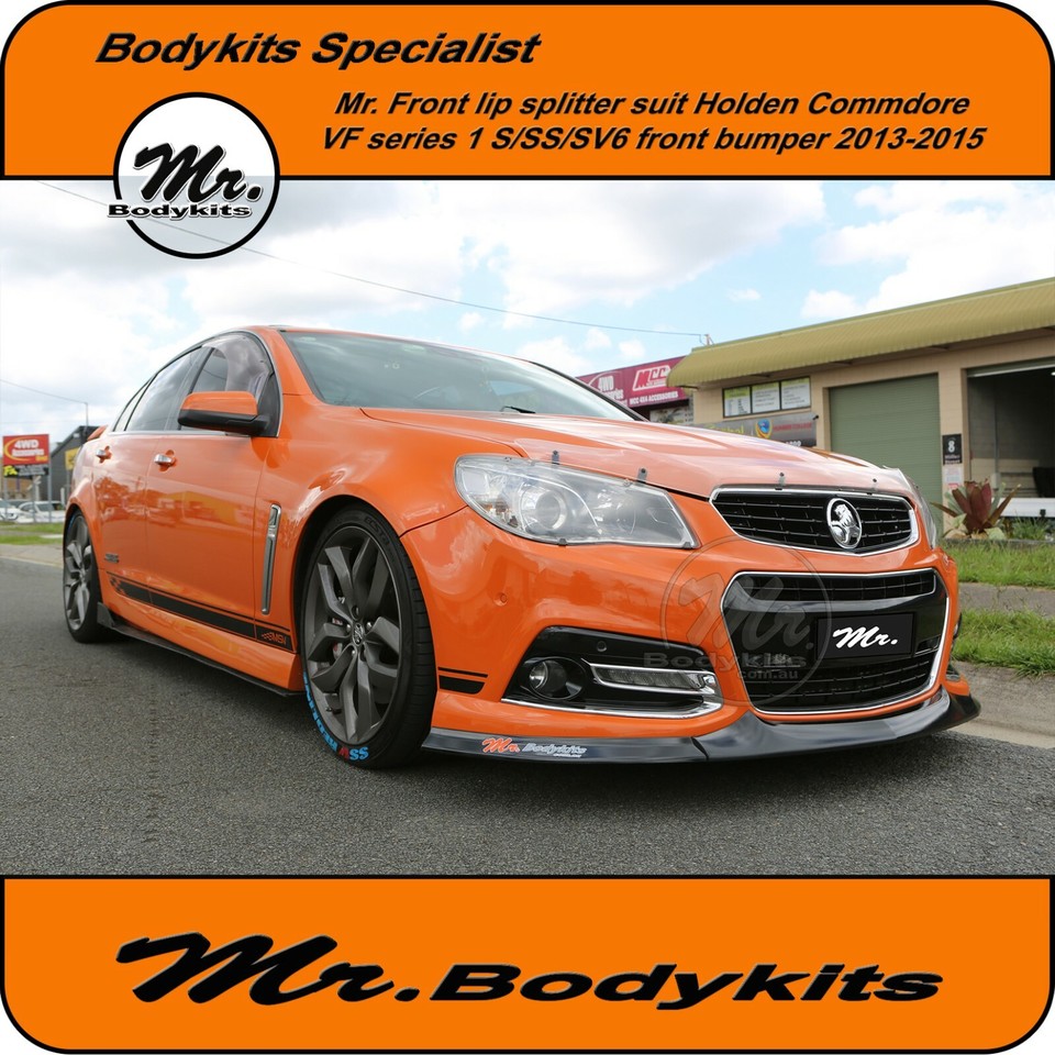 Mr. Front Bumper Lip Splitter For Holden Commodore VF Series 1 Sedan ...