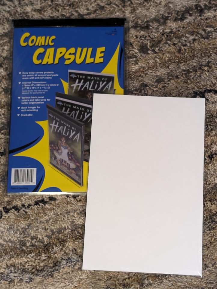 COMIC CAPSULE W/WO Exact Fit Bag & Board | eBay