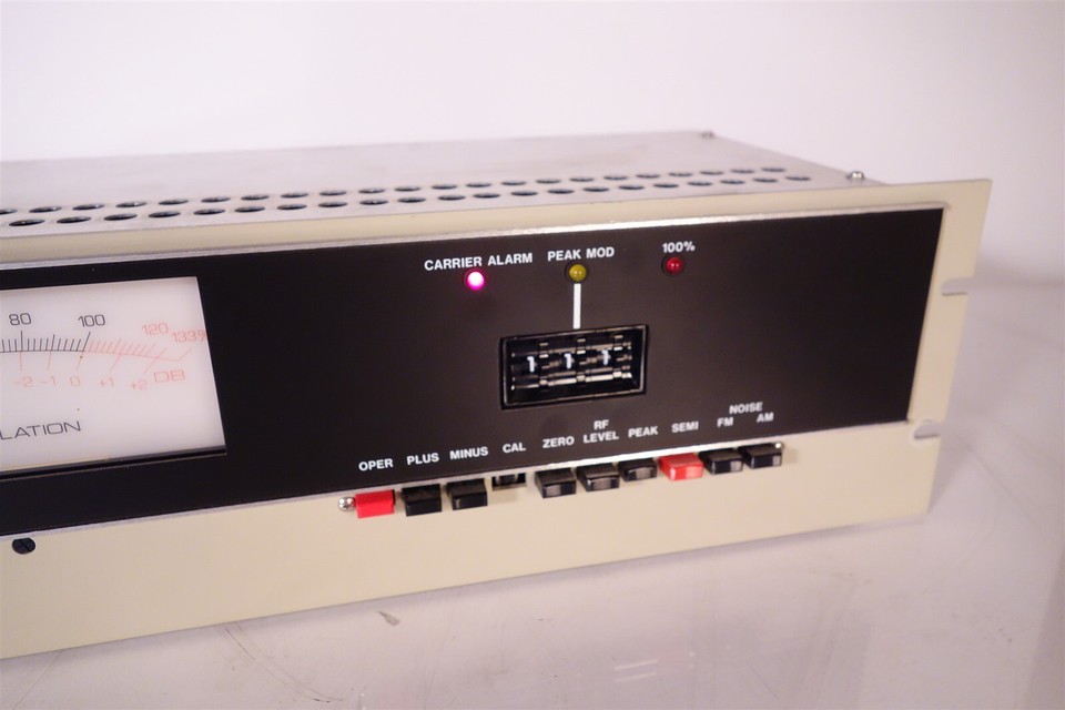 Belar FM Modulation Monitor FMM-2 Pro Broadcast Audio | eBay