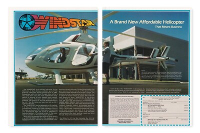 1986 Windstar Helicopter Aircraft ad 9/27/2022o | eBay