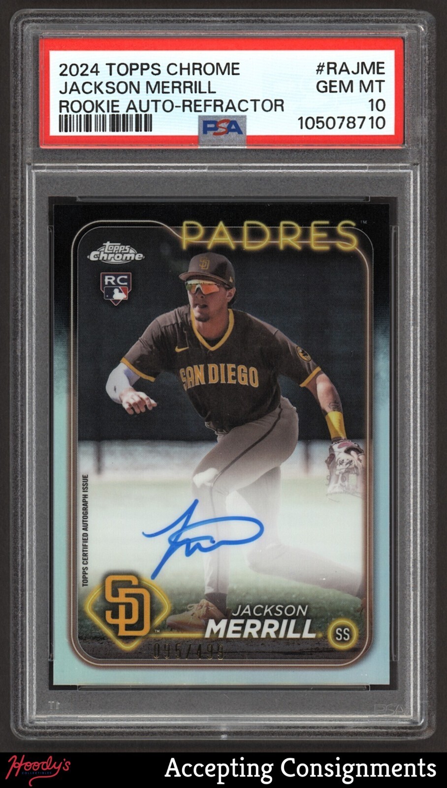 Most Watched 2024 MLB Rookie Cards