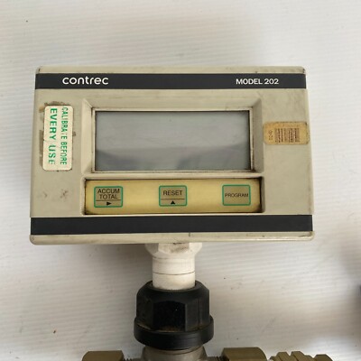 Contrec System 202.2 Field Mounted Rate Totaliser Flow Meter LCD ...