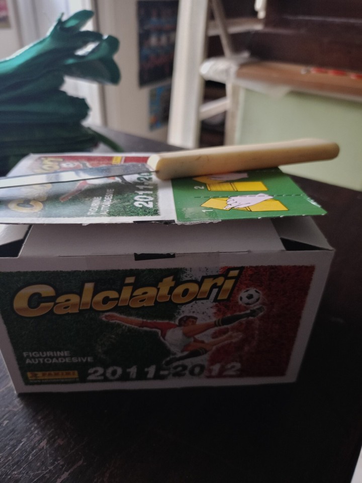 BOX VUOTO BUSTINE CALCIATORI 2011/12 EDIZIONI PANINI | eBay