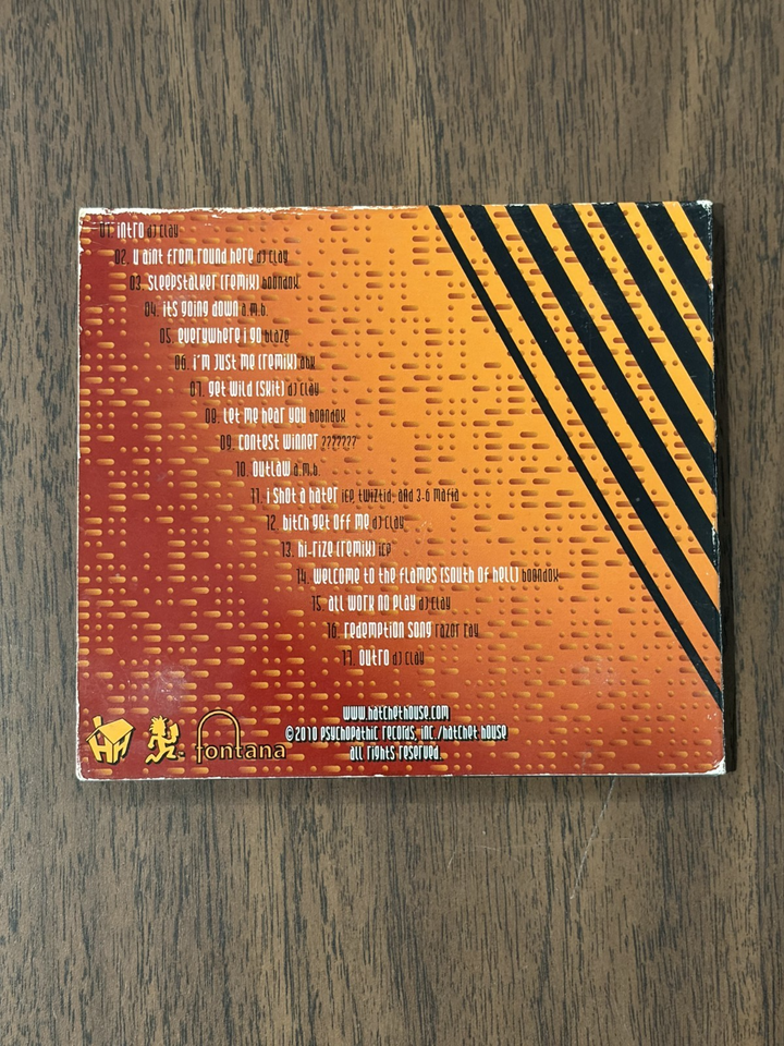 DJ Clay Let 'Em Bleed The Mixxtape Vol 4 CD ICP Psychopathic Records ...