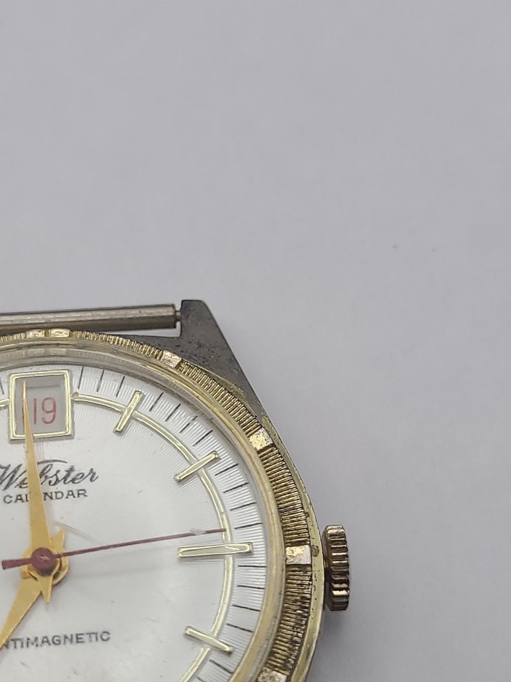 Vintage WEBSTER Calendar Mechanical men’s watch For Parts Or Repair | eBay