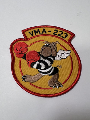 USMC VMA-223 Patch 3 3/4" x 3" | eBay