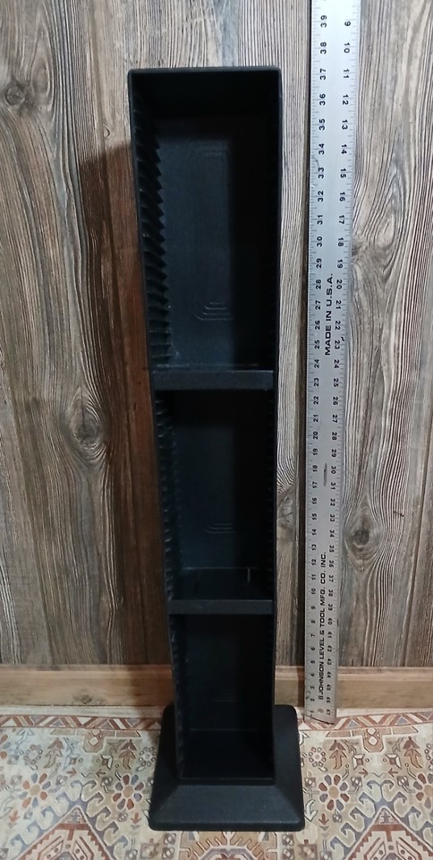 Vintage Alpha 60 CD Tower Storage Rack Holder Display Case Floor Stand ...