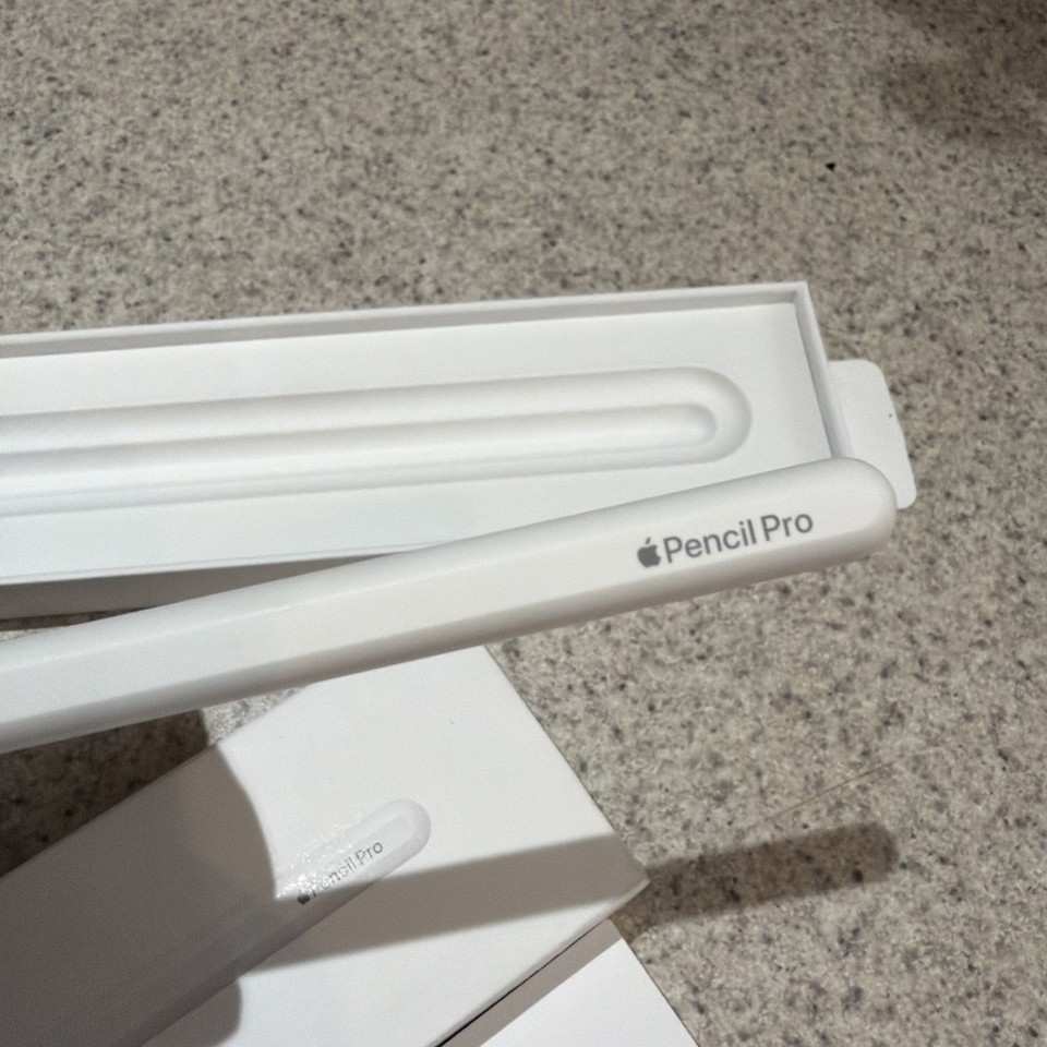 Apple Pencil Pro MX2D3AM/A White for iPad Pro M4 & iPad Air M2 OPEN BOX ...