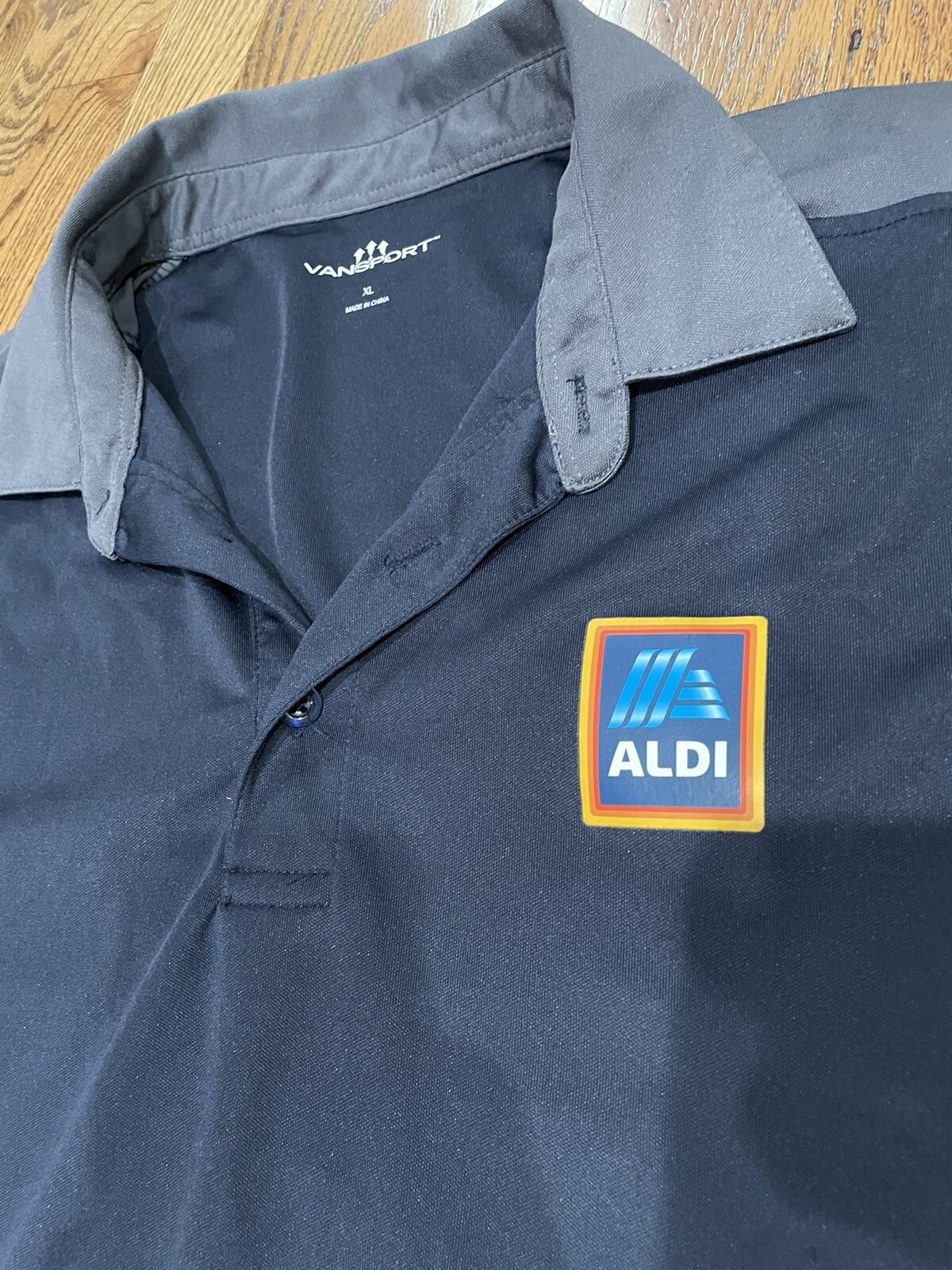 Aldi Grocery Employee Work Uniform Men’s XL Polo Shir… - Gem