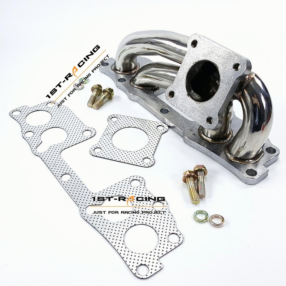 85-87 Toyota Pickup 4Runner 22R-TE 2.4L Turbo Exhaust Manifold Header ...