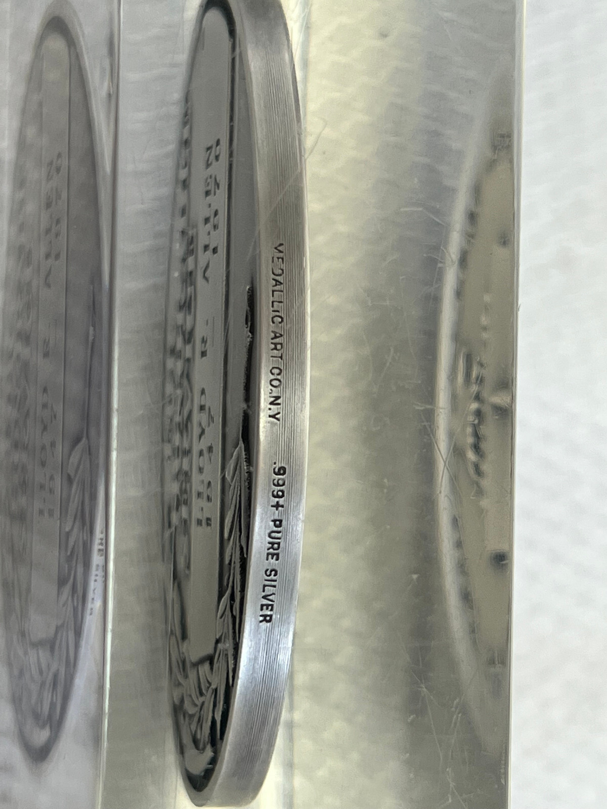 CIA Retirement Medallion Medallic Art Co .999 Silver Central ...