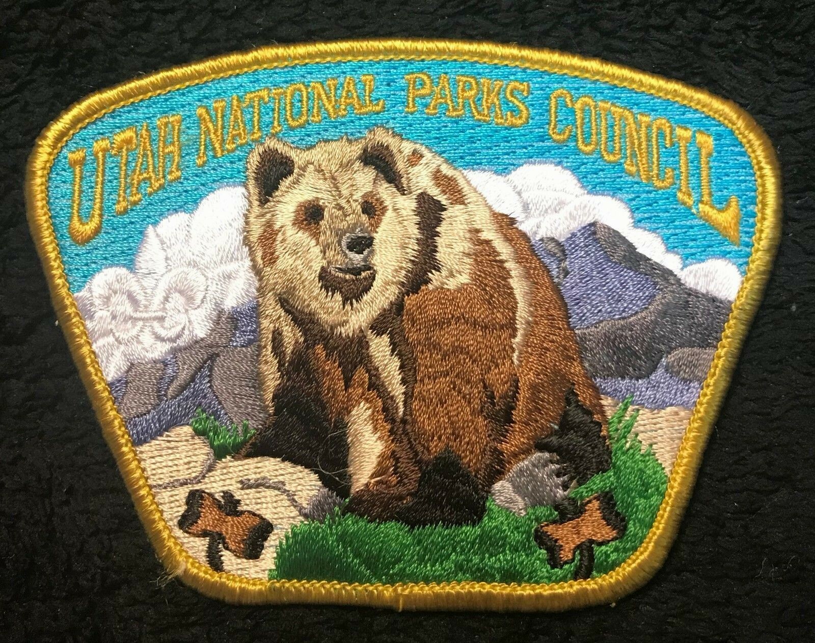 MERGED BSA UTAH NATIONAL PARKS COUNCIL OA 508 520 9-PATCH WOOD BADGE ...