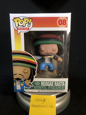 Funko Pop Reggae Rasta #08 Pop! Rocks - Authentic - Vaulted - Retired ...