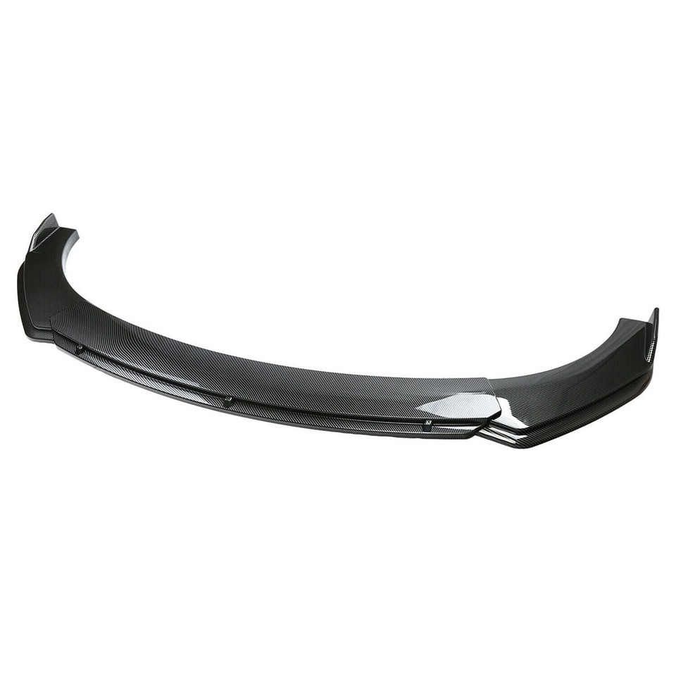 CARBON FIBER Front Bumper Lip Splitter Strut Rods for Honda Accord ...