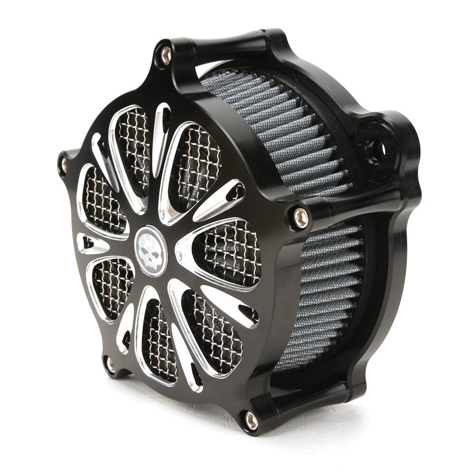 For Harley Air Cleaner Intake Filter Touring Road King Street Glide ...