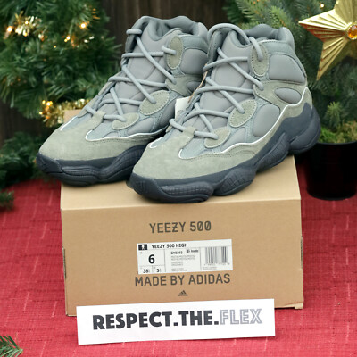 adidas Yeezy Boost 500 High - Mist Slate - GY0393 - US Mens Size 6 ...