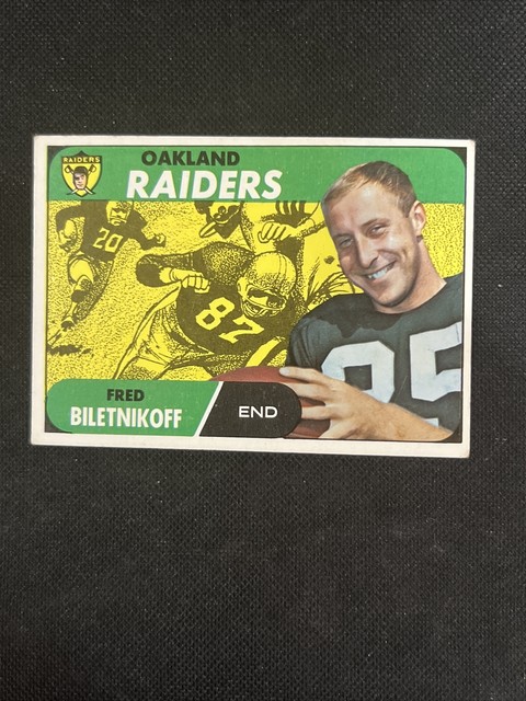 1968 Topps - #168 Fred Biletnikoff for sale online | eBay