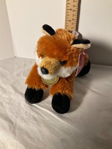 Aurora red fox plush stuffy with ear tag | eBay