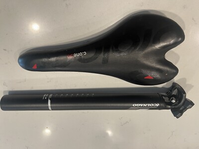 Colnago Seatpost 31.6 Carbon Preowned And Prólogo C.one50 Saddle | eBay