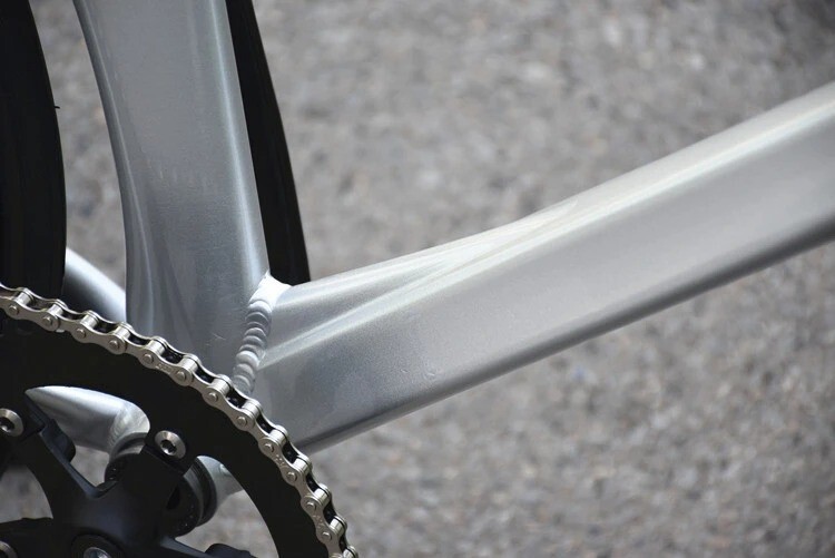 700C Track Bike Single Speed V-Brake Fixed Gear Muscular Bicycle ...