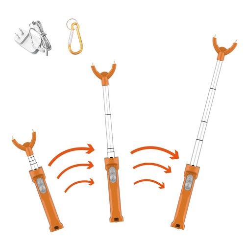 Cattle Prod, Waterproof Electric Livestock Prod for Cattle with LED ...