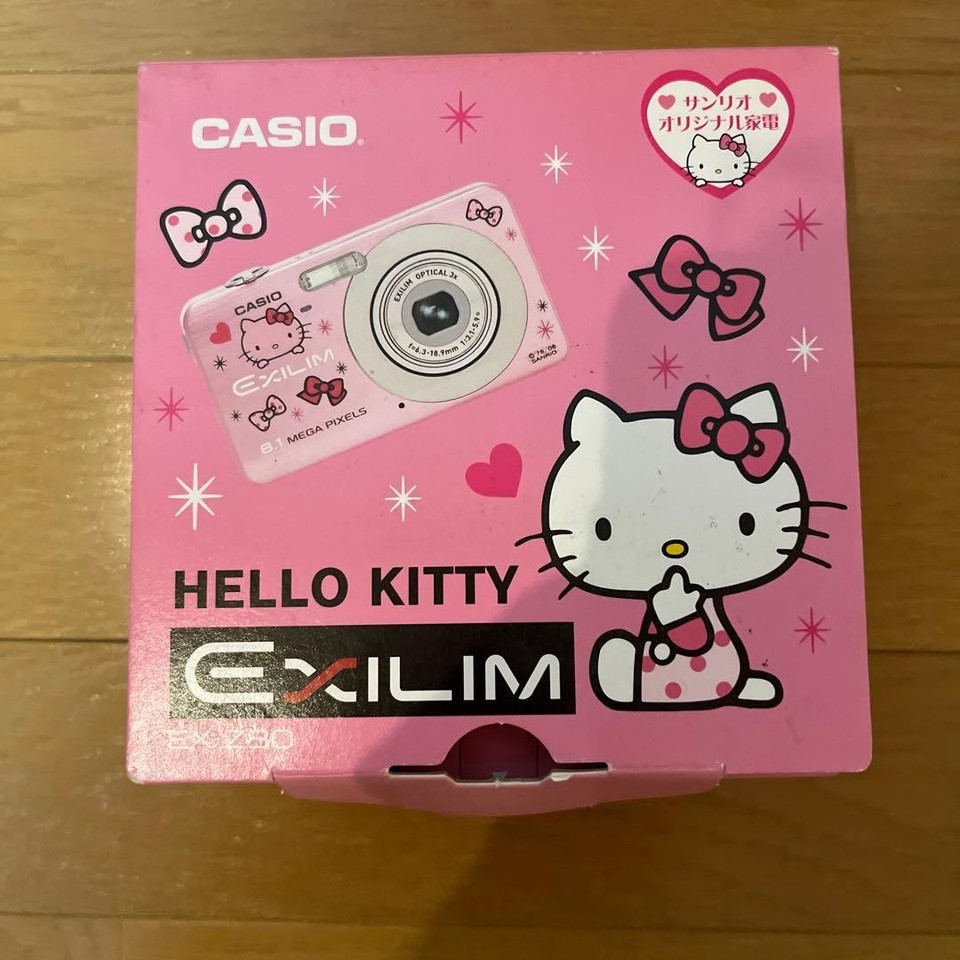 CASIO EXILIM EX-Z80 Hello Kitty Pink 2008 Digital Camera Sanrio Limited ...