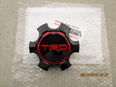FITS: 16 - 18 TOYOTA TACOMA TRD PRO 16'' INCHES WHEEL CENTER CAP OEM ...
