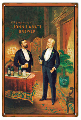 Nostalgic John Labatt Brewer Bar And Restaurant Sign | eBay