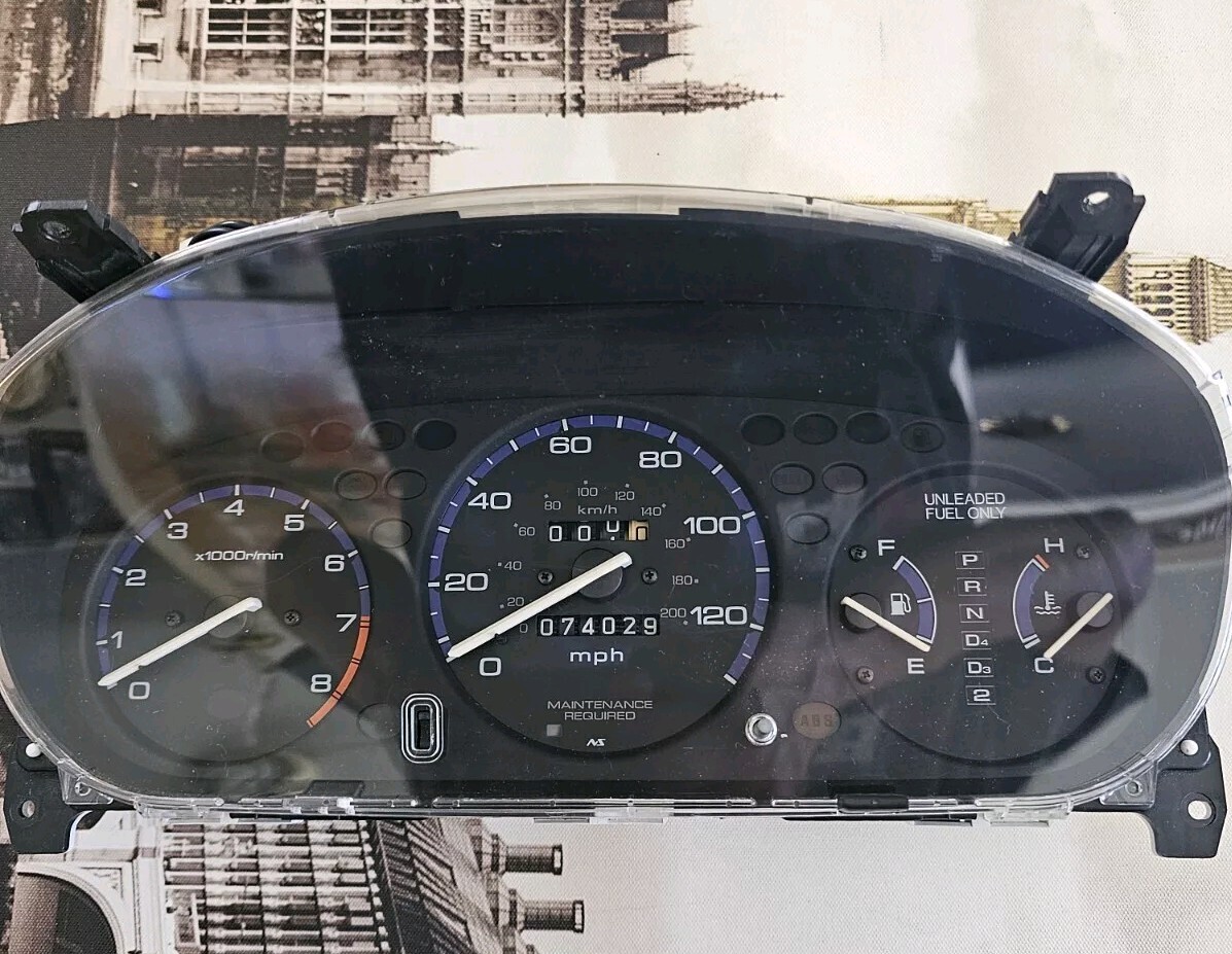 1998 Honda Civic Speedometer Cluster 96 00 Civic Modification Options