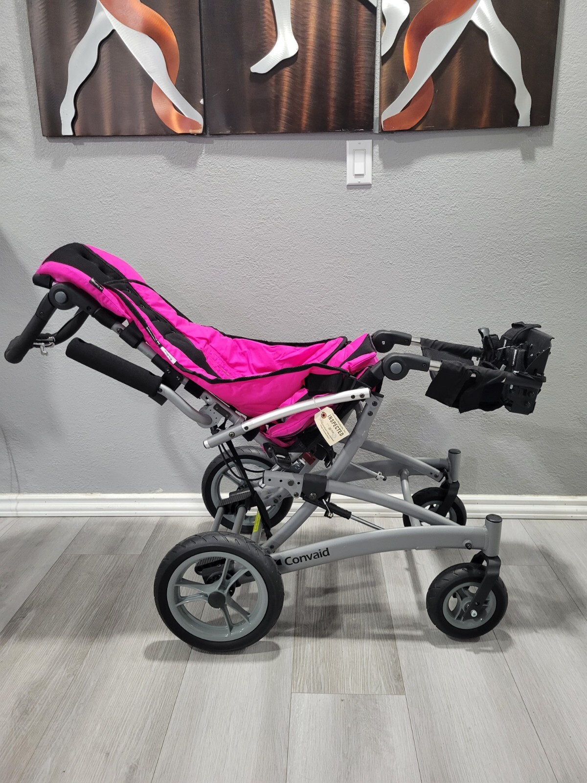 *NEW* Convaid Rodeo Size 12 - RD12 MOBILITY STROLLER pediatric Pink ...