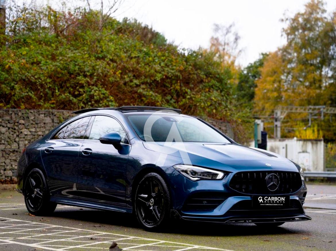 Mercedes CLA W118 Gloss Black GT Panamericana Style Grill Grille AMG 19 ...