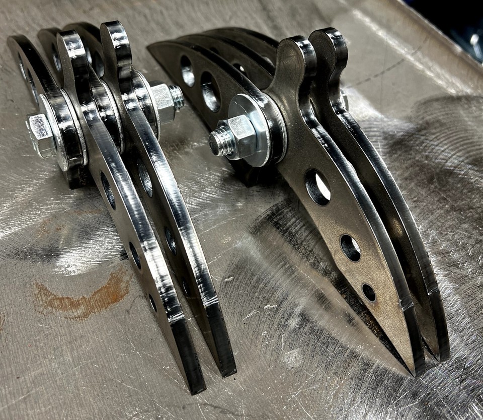 1000 Gallon tank Hinges universal Weld On Heavy Duty Thick Steel One ...