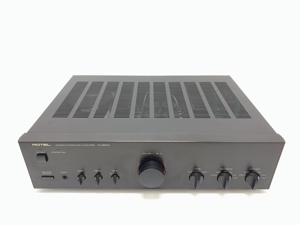 Rotel RA-980BX Stereo Integrated Amplifier 200 Watts RMS Vintage 1991 ...
