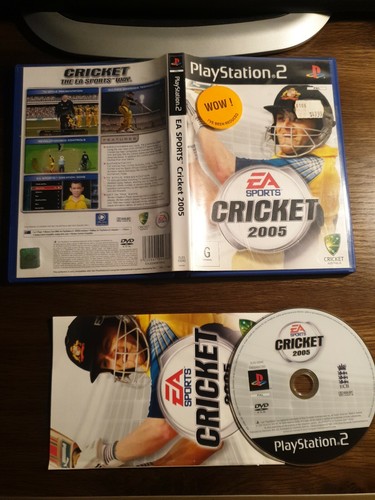 Cricket 2005 EA SPORTS GSME FOR PS2 SONY PLAYSTATION SEE STORE FREE ...