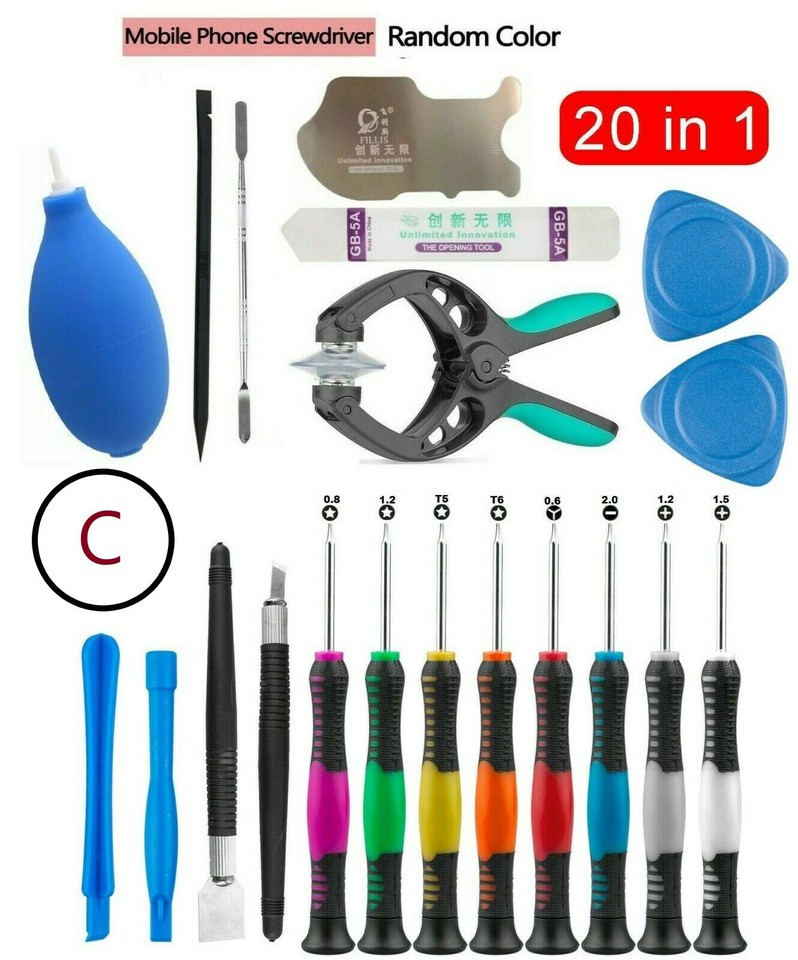 Phone Repair Screen Opening Tool Kit Screwdriver Silicone Pad for ...