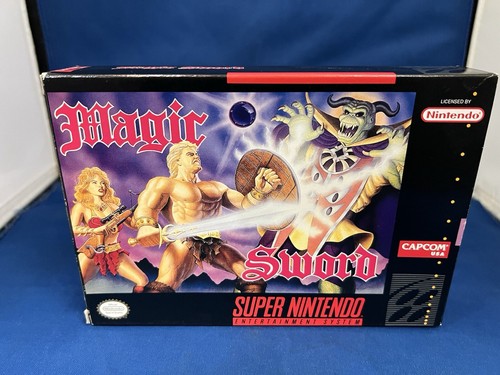 Magic Sword (Super Nintendo Entertainment System, 1992) for sale online ...
