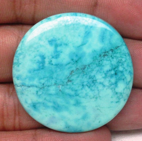 Magnésite naturelle Turquoise Cabochon pierre précieuse en vrac pour la ...