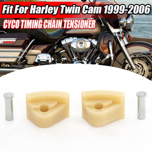 PAIR Timing Chain Tensioner Kit Shoes+Pins fit for Harley Twin Cam 1999 ...