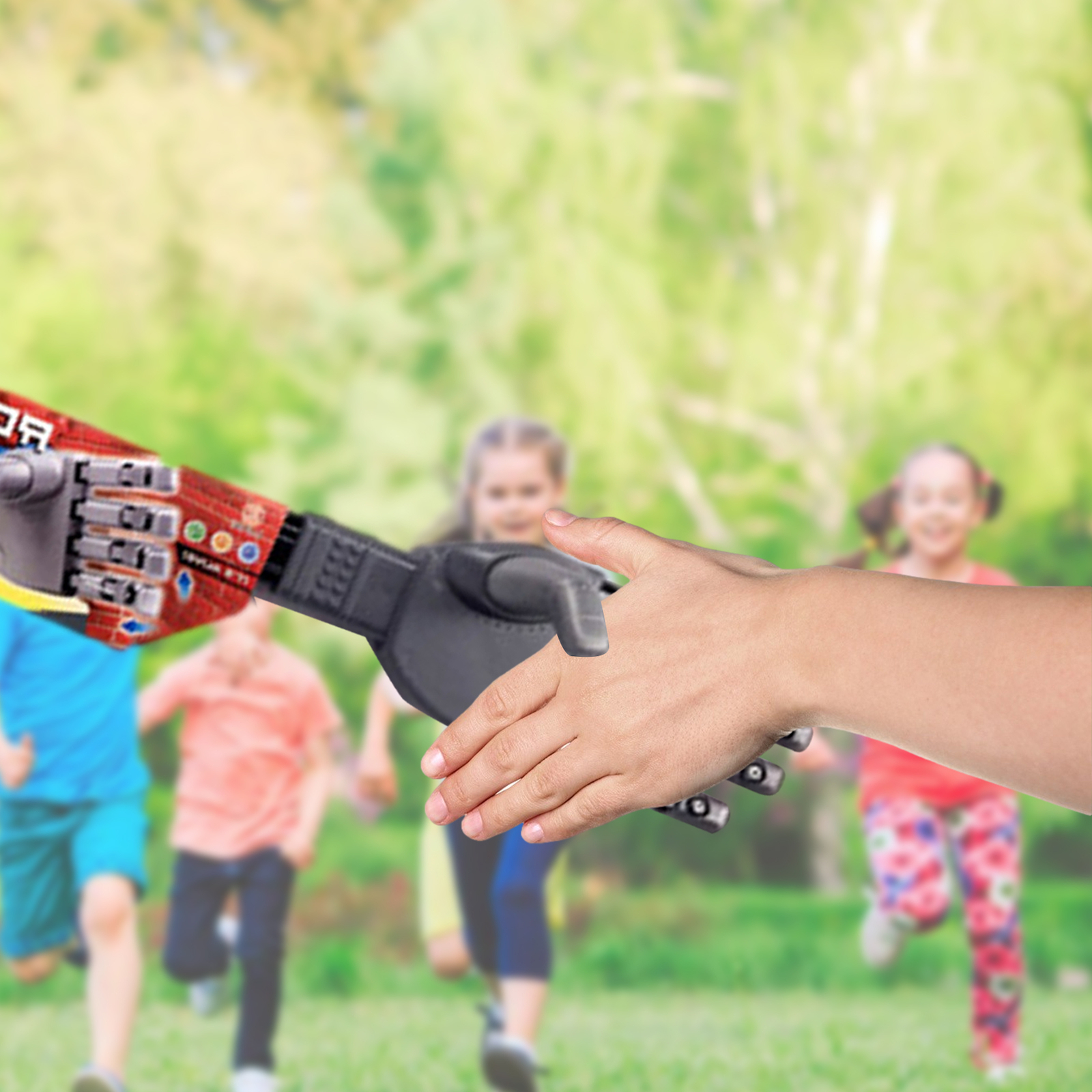 Robot Hand Grabber Robotic Arm Reacher Grab Claw Toy For Kids Birthday ...