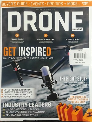 Drone Magazine UK March 2017 Get Inspired Buyer's Guide Events FREE ...