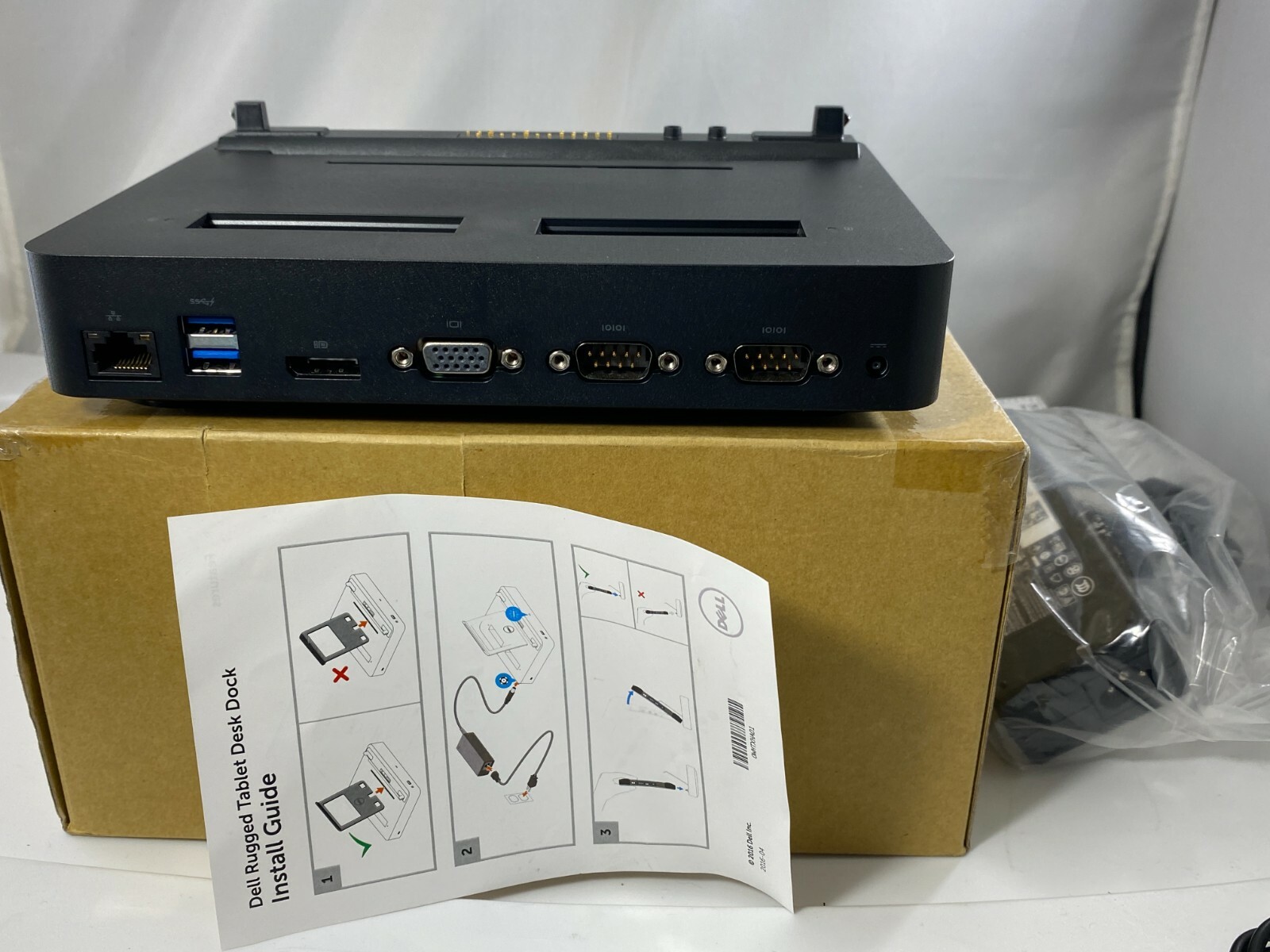 Dell OEM Latitude 12 7202 7212 7220 Rugged Tablet Docking Station w ...