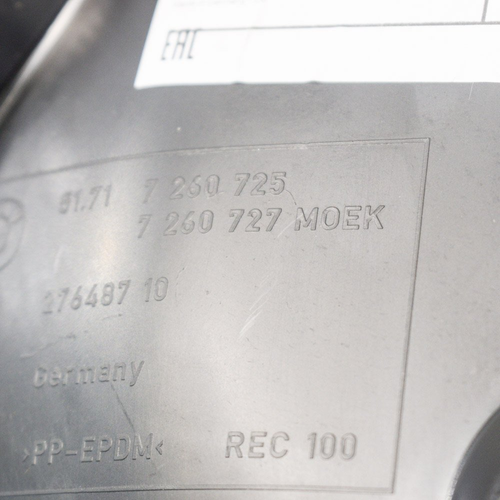 NEW BMW 3 F30 FRONT LEFT WHEEL ARCH LINER 51717260725 7260725 ORIGINAL ...