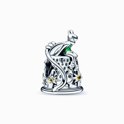New Disney Pandora Peter Pan Tinkerbell Thimble Silver Charm | eBay