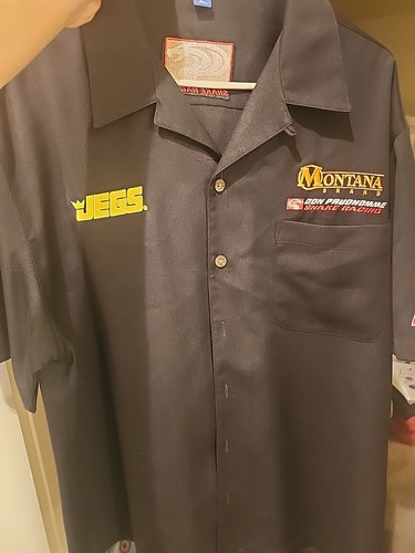 Don Prudhomme Snake Racing Montana Brand Jegs Lucas Oil Button Up Shirt ...