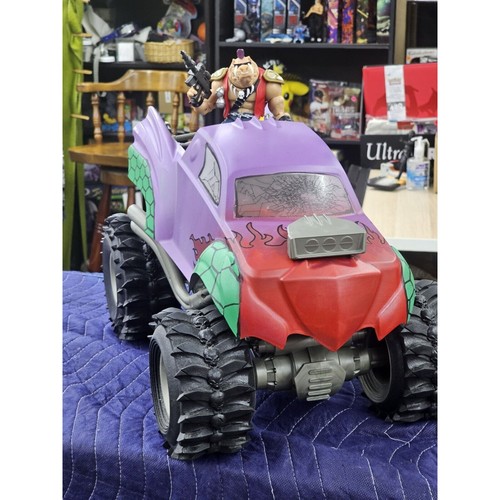 Custom Turtle Tenderizer Monster Truck w/ Playmates Bebop Cartoon Tmnt ...
