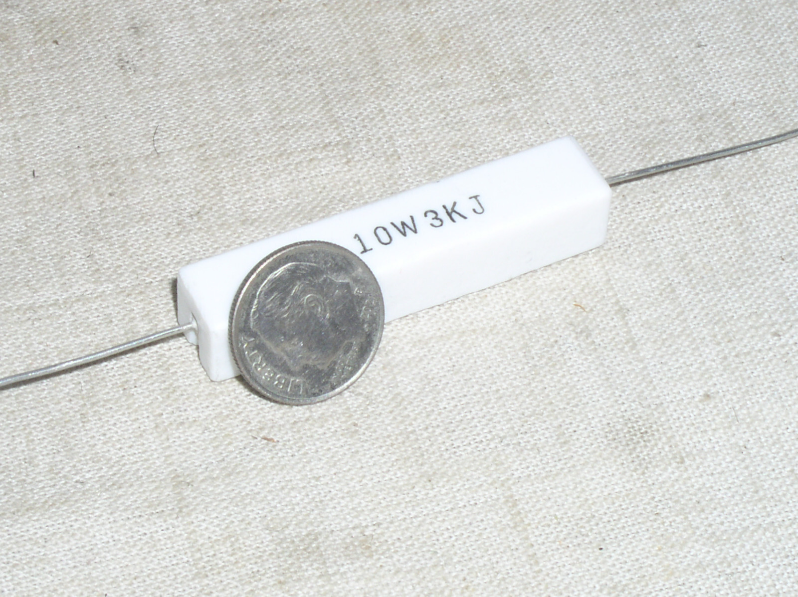 3K 3 K OHM 10W 10 W WATT 5% DISCHARGE CERAMIC WIREWOUND POWER LOAD RESISTOR USA | eBay