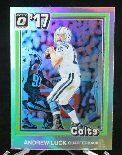 2017 Optic Prizm '81 Card #30 Tribute Andrew Luck Indianapolis Colts | eBay